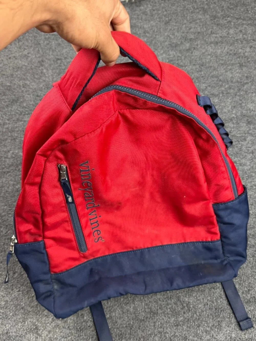 Accessories | Vineyard Vines For Target Unisex Red Navy Blue Canvas ...